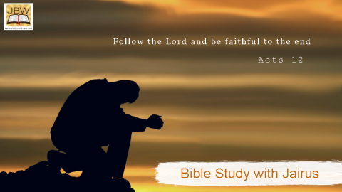 Bible Study With Jairus Acts 12 Jairus Bible World Ministries