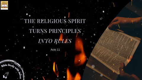 Bible Study With Jairus Acts 11 The Jerusalem Church Is Controlled By